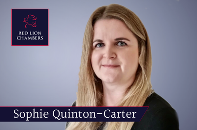 The Bar Mock Trial Competition put Sophie Quinton-Carter on her career ...